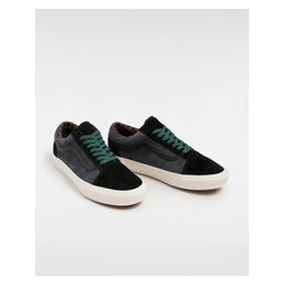 Vans Leder-Sneakers in Schwarz/ Dunkelblau - 56% | Gr&ouml;&szlig;e 40,5 | Damen-sneakers