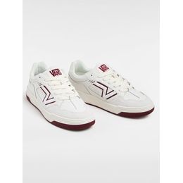 Vans Leder-Sneakers ''Upland'' in Creme/ Bordeaux - 61% | Gr&ouml;&szlig;e 44,5 | Damen-sneakers