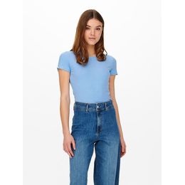Only Shirt "Emma" in Hellblau - 36% | Gr&ouml;&szlig;e XL | Damen-tops