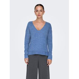 Jacqueline de Yong JDY Pullover in Blau - 37% | Gr&ouml;&szlig;e M | Damen-pullover-cardigans