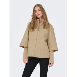 Jacqueline de Yong JDY &Uuml;bergangsjacke in Beige - 45% | Gr&ouml;&szlig;e S | Damenjacken