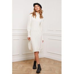 Jos&eacute;fine Strickkleid "Eclose" in Creme - 72% | Gr&ouml;&szlig;e M | Damen-kleider