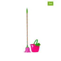Vigar 2tlg. Set: Wischmop in Pink - ab 4 Jahren - 16% | Weitere-haushaltshelfer