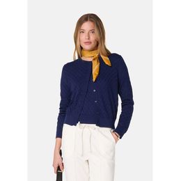 Rodier Cardigan in Dunkelblau - 55% | Gr&ouml;&szlig;e S | Damen-pullover-cardigans