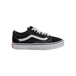 Vans Leder-Sneakers "Old Skool" in Schwarz - 33% | Gr&ouml;&szlig;e 38 | Damen-sneakers
