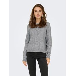 Jacqueline de Yong JDY Pullover in Grau - 40% | Gr&ouml;&szlig;e S | Damen-pullover-cardigans
