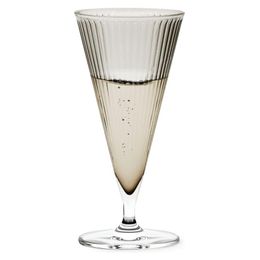 Rosendahl 2er-Set: Champagnergl&auml;ser ''Nouveau'' in Grau - 200 ml - 32% | Gedeckter-tisch