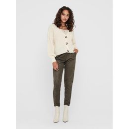 Jacqueline de Yong JDY Cardigan "Justy" in Creme - 51% | Gr&ouml;&szlig;e M | Damen-pullover-cardigans