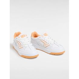 Vans Leder-Sneakers ''Upland'' in Wei&szlig;/ Orange - 59% | Gr&ouml;&szlig;e 40,5 | Damen-sneakers