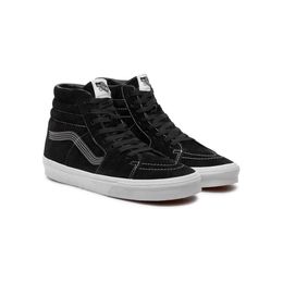 Vans Leder-Sneakers ''Sk8-Hi'' in Schwarz - 45% | Gr&ouml;&szlig;e 36,5 | Damen-sneakers