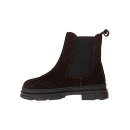 lamino Leder-Chelsea-Boots in Braun - 73% | Gr&ouml;&szlig;e 32 | Kinderstiefeletten