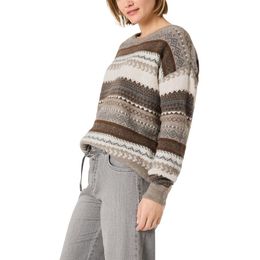 Timezone Pullover in Beige - 47% | Gr&ouml;&szlig;e S | Damen-pullover-cardigans