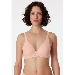 Schiesser B&uuml;gel-BH in Apricot - 71% | Gr&ouml;&szlig;e 75B | Damen-bhs
