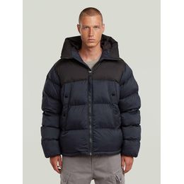 G-Star Raw G-Star Winterjacke in Schwarz/ Dunkelblau - 43% | Gr&ouml;&szlig;e L | Herren-plussize