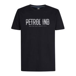PETROL INDUSTRIES Shirt in Schwarz - 48% | Gr&ouml;&szlig;e L | Herren-plussize