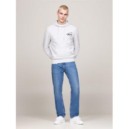 Tommy Jeans Hoodie in Hellgrau - 67% | Gr&ouml;&szlig;e XL | Herren-sweatshirts-jacken