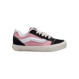 Vans Leder-Sneakers "Knu Skool" in Rosa/ Schwarz/ Wei&szlig; - 35% | Gr&ouml;&szlig;e 38 | Damen-sneakers