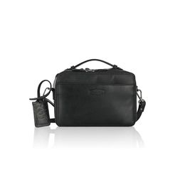 SPARWELL Leder-Umh&auml;ngetasche "Kempt katalina" in Schwarz - (B)24 x (H)16 x (T)8 cm - 47% | Damen-taschen