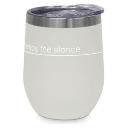 PPD Edelstahl-Thermobecher "Pure Silence" in Grau - 350 ml - 34% | Damen-outdoor-ausruestung