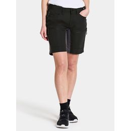 DIDRIKSONS 1913 Didriksons Funktionsshorts "Tucana" in Schwarz - 72% | Gr&ouml;&szlig;e 34 | Damen-sporthosen