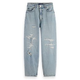 Scotch & Soda Scotch & Soda Jeans - Tapered fit - in Hellblau - 82% | Gr&ouml;&szlig;e W26/L32 | Damenjeans