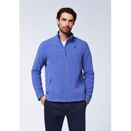 POLO SYLT Fleecejacke in Blau - 37% | Gr&ouml;&szlig;e L | Herren-pullover-sport