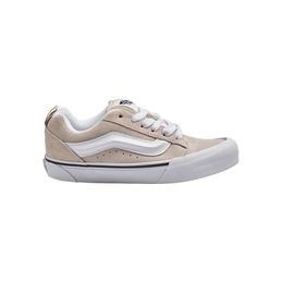 Vans Leder-Sneakers "Knu Skool" in Beige - 30% | Gr&ouml;&szlig;e 46 | Damen-sneakers