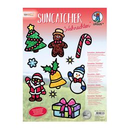 URSUS Suncatcher-Bastelset "Weihnachten" in Bunt - 31% | Schulzubehoer