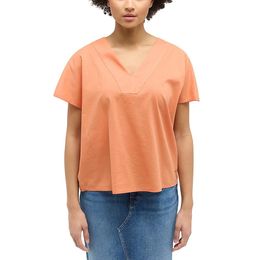 Mustang Shirt in Orange - 85% | Gr&ouml;&szlig;e 34 | Damen-tops