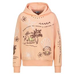 Sublevel Hoodie in Orange - 58% | Gr&ouml;&szlig;e M | Damen-sweatshirts-jacken