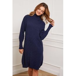 Jos&eacute;fine Strickkleid "Eclose" in Dunkelblau - 74% | Gr&ouml;&szlig;e M | Damen-kleider