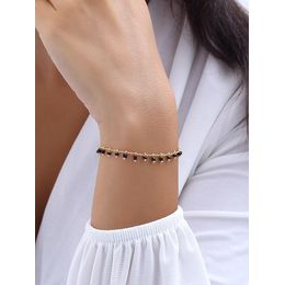 Nakkash Vergold. Armband mit Kristallen - 81% | Schmuck
