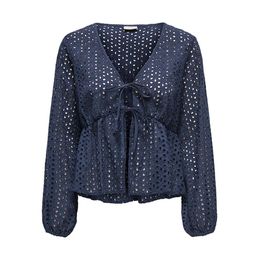 Jacqueline de Yong JDY Bluse in Dunkelblau - 34% | Gr&ouml;&szlig;e L | Damen-blusen