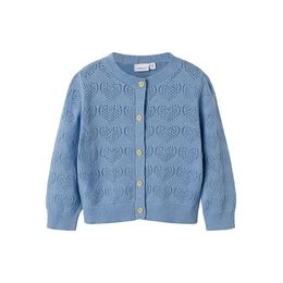 name it Cardigan in Hellblau - 33% | Gr&ouml;&szlig;e 110 | Kinder-pullover