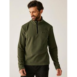 Regatta Fleecepullover "Thompson" in Khaki - 62% | Gr&ouml;&szlig;e S | Herren-fleece