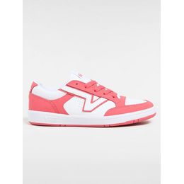 Vans Leder-Sneakers "Lowland CC" in Wei&szlig;/ Pink - 58% | Gr&ouml;&szlig;e 36 | Damen-sneakers