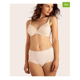ROYAL LOUNGE 2er-Set: Taillepanty in Creme - 74% | Gr&ouml;&szlig;e XL | Damen-unterteile