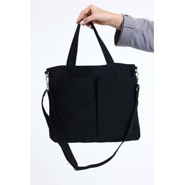BAGmori Shopper in Schwarz - (B)38 x (H)30 x (T)8 cm - 62% | Damen-taschen