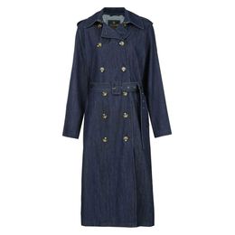 Herrlicher Trenchcoat in Dunkelblau - 70% | Gr&ouml;&szlig;e M | Damenjacken