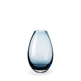 Holme Gaard Vase "Cocoon" in Blau - (H)11,5 cm - 39% | Kerzen-vasen