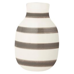 K&Auml;HLER DESIGN K&auml;hler Vase "Omaggio" in Grau/ Wei&szlig; - (H)12,5 cm - 37% | Kerzen-vasen