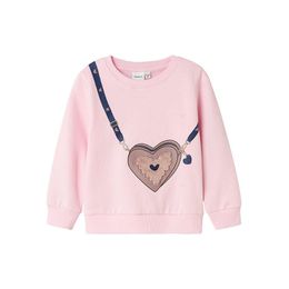 name it Sweatshirt in Rosa - 37% | Gr&ouml;&szlig;e 104 | Kinder-sweatshirts-jacken