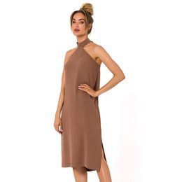 made of emotion Kleid in Hellbraun - 59% | Gr&ouml;&szlig;e L | Damen-kleider