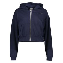 Reebok Sweatjacke in Dunkelblau - 67% | Gr&ouml;&szlig;e L | Damen-sweatshirts-jacken