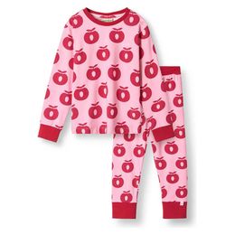 Smafolk Sm&aring;folk Pyjama "&Auml;pfel" in Rosa - 51% | Gr&ouml;&szlig;e 110/116 | Kinder-waesche