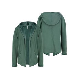 Sublevel Sweatjacke in Gr&uuml;n - 68% | Gr&ouml;&szlig;e S | Damen-sweatshirts-jacken