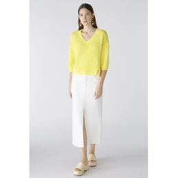 Oui Pullover in Gelb - 69% | Gr&ouml;&szlig;e 40 | Damen-pullover-cardigans