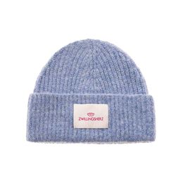 Zwillingsherz M&uuml;tze in Blau - 44% | Damen-muetzen-caps