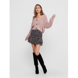 Jacqueline de Yong JDY Cardigan "Justy" in Rosa - 33% | Gr&ouml;&szlig;e L | Damen-pullover-cardigans
