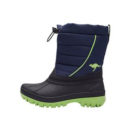 Kangaroos Winterstiefel "K-Ben" in Dunkelblau - 37% | Gr&ouml;&szlig;e 38 | Kinderstiefel
